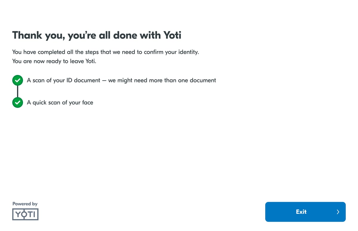 Using YOTI to check your right to work check digitally