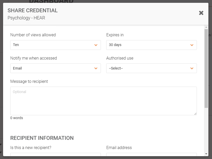 How do I supply a digital copy of my academic qualifications?